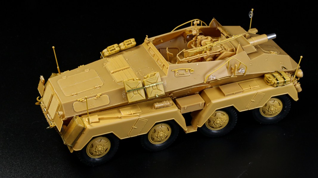組めば組むほど実車のテクノロジーを体感できるマッシブプラモ！ AFVクラブのSd.Kfz.233。 | nippper: ニッパーを握るすべての人と、プラモデルの楽しさをシェアするサイト
