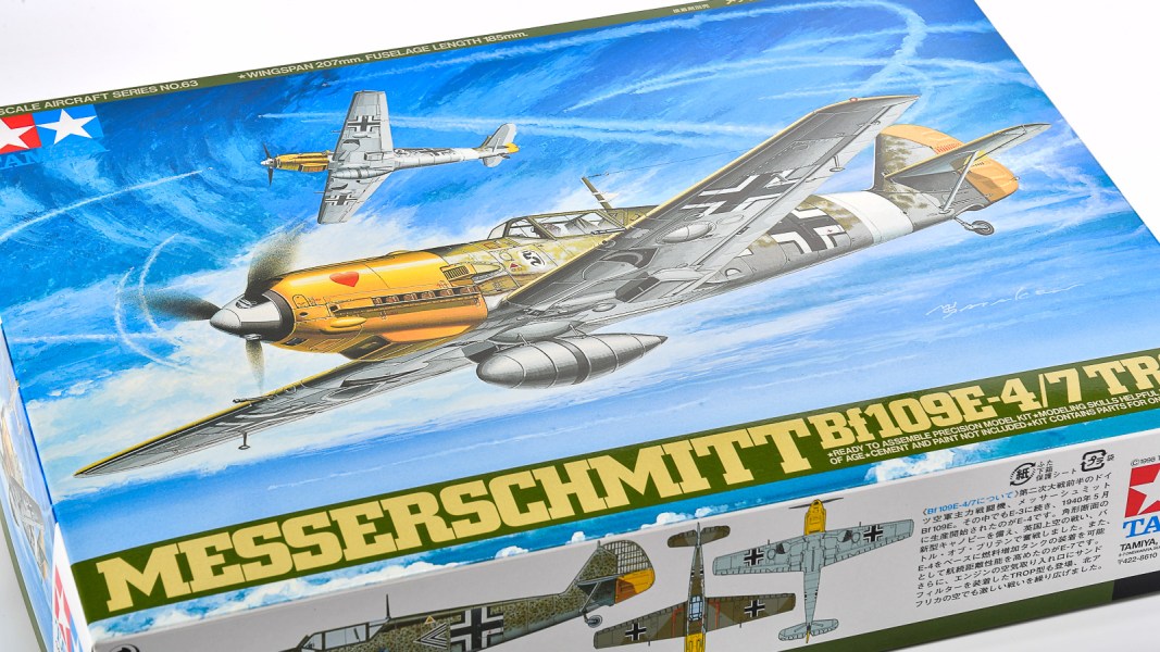 ひと箱で3度美味しい飛行機プラモ！「タミヤ 1/48 メッサーシュミット Bf109 E-4/7 TROP」が最高な訳。 | nippper: ニッパーを握るすべての人と、プラモデルの楽しさを ...