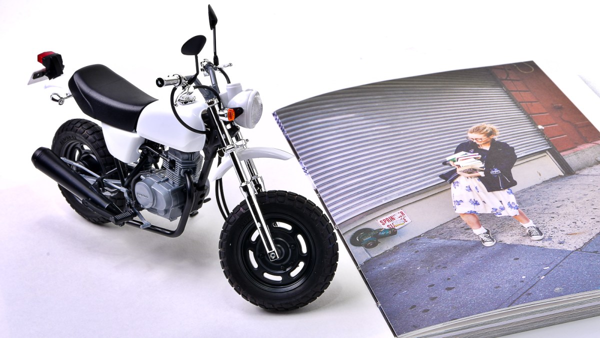 作ってみたいバイクプラモの容姿を教えてくれたアオシマのザ★バイク「ホンダ AC16 エイプ’06」！！ | nippper: ニッパーを握るすべての人と、モケイの楽しさをシェアするサイト