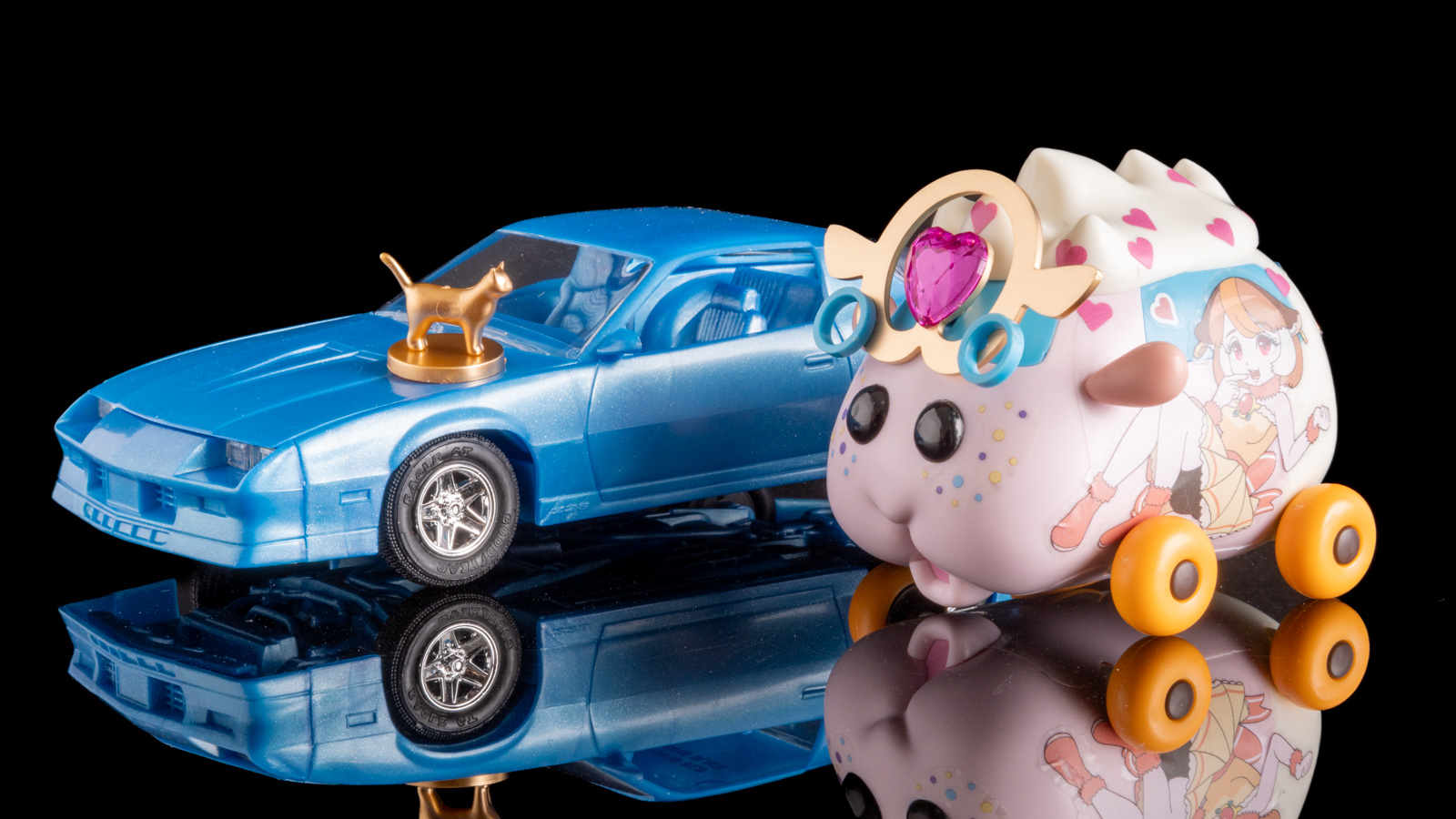 PUI PUI貼りまくるシールの花園／くみたてモルカー 魔法天使アビー | nippper ニッパーを握るすべての人と、モケイの楽しさをシェアするサイト