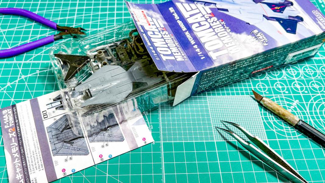 手軽に買える高難度プラモデル／エフトイズのF-14でトップガンを受講する。 | nippper: ニッパーを握るすべての人と、プラモデルの楽しさをシェアするサイト