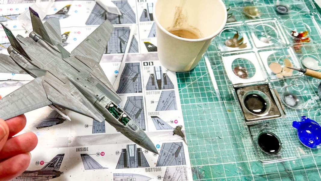 手軽に買える高難度プラモデル／エフトイズのF-14でトップガンを受講する。 | nippper: ニッパーを握るすべての人と、プラモデルの楽しさをシェアするサイト