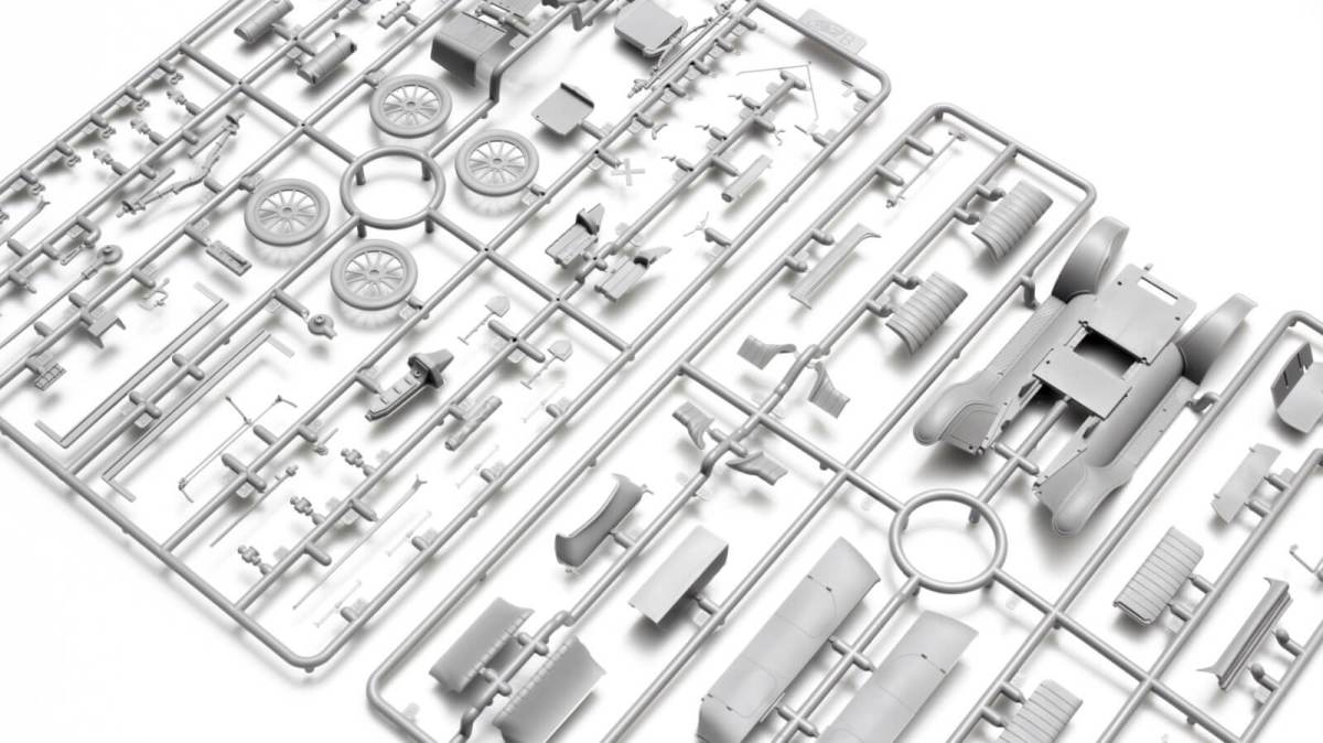 切って貼るだけで、誰よりも詳しくなってしまう。／ICMのT型フォード スタッフカー | nippper: ニッパーを握るすべての人と、モケイの楽しさをシェアするサイト