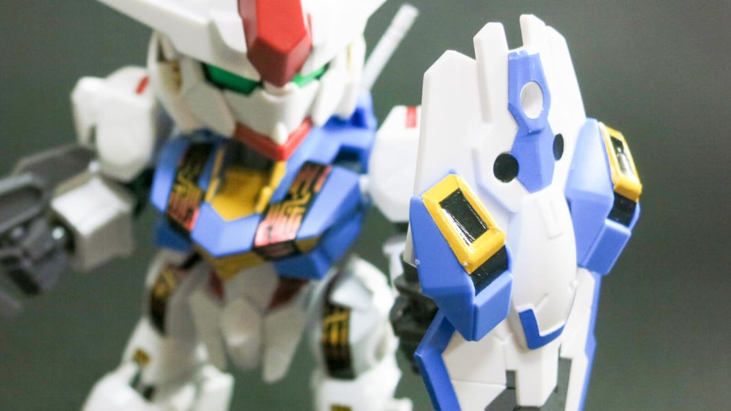 優しく導かれる貼りやすいシール／SDガンダム EXスタンダード ガンダムエアリアル | nippper: ニッパーを握るすべての人と、プラモデルの楽しさをシェアするサイト