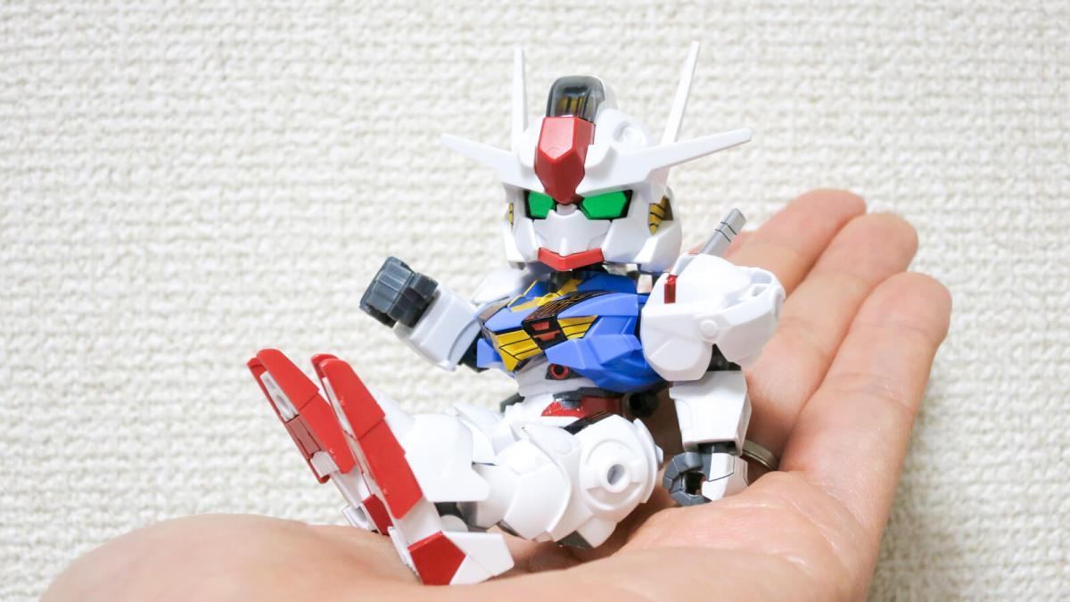 優しく導かれる貼りやすいシール／SDガンダム EXスタンダード ガンダムエアリアル | nippper: ニッパーを握るすべての人と、プラモデルの楽しさをシェアするサイト