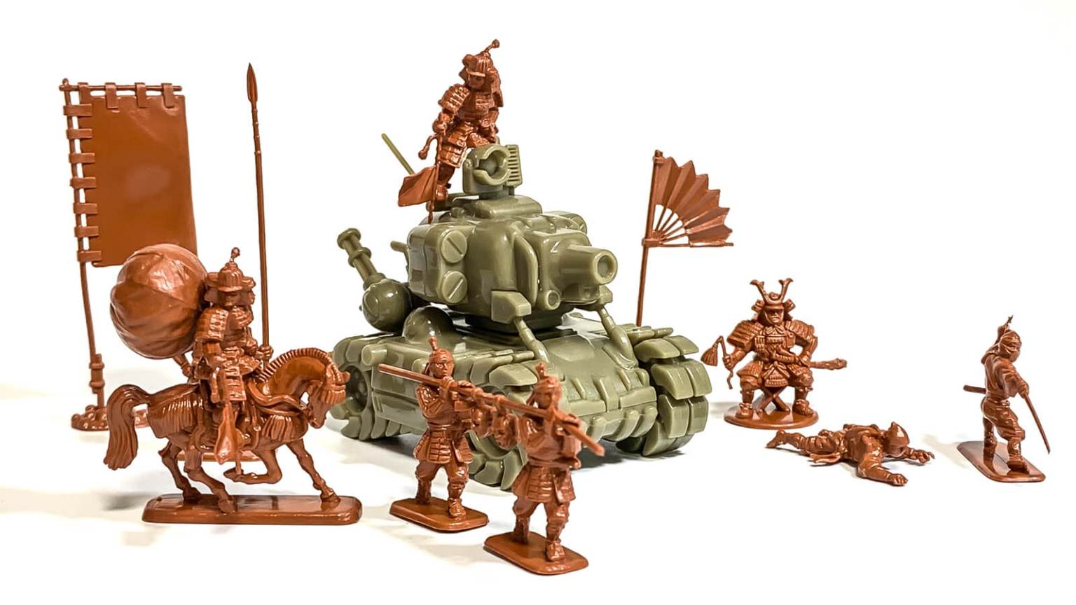 サムライ、忍者、生首のプラモ！／ズベズダの「サムライアーミーヘッドクォーターズ」レビュー。 | nippper: ニッパーを握るすべての人と、プラモデルの楽しさをシェアするサイト