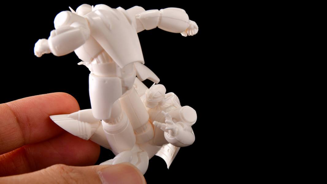 ロボットが輝いた一瞬を捉え、その魅力をプラモ化！！「PLAMAX トップをねらえ！ minimum factory ガンバスター スーパーイナズマキック／RX-7 イナズマキック ...
