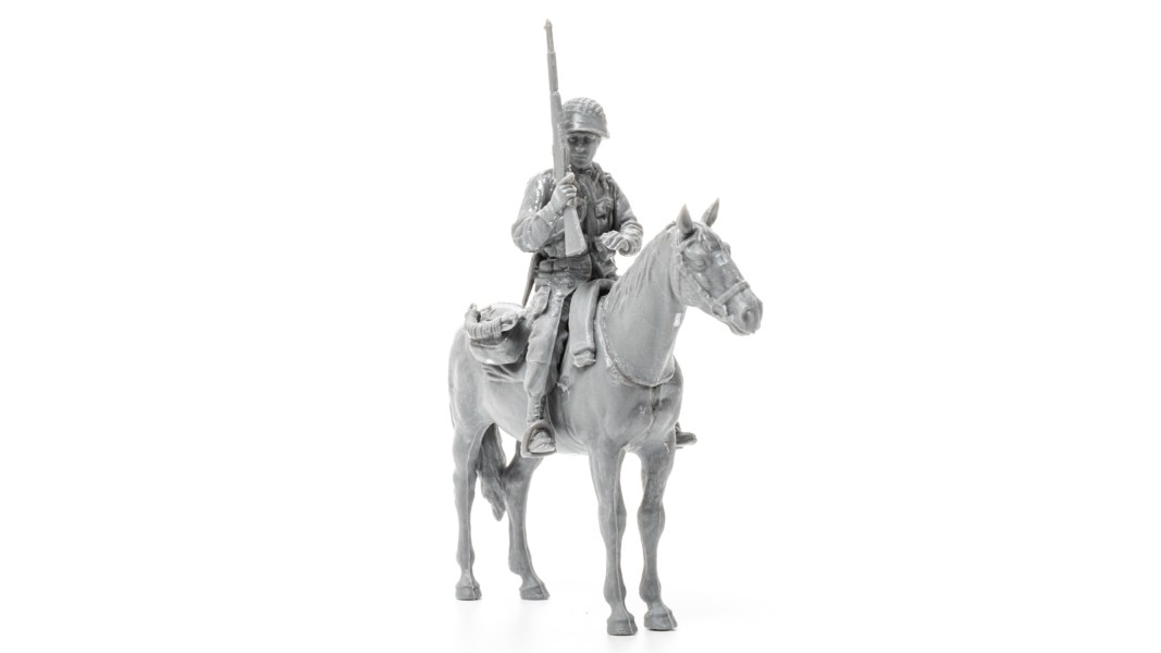 『RRR』を観て作るプラモデル／ミニアート アメリカ兵 ノルマンディー 1944 乗馬セット | nippper: ニッパーを握るすべての人と、モケイの楽しさをシェアするサイト