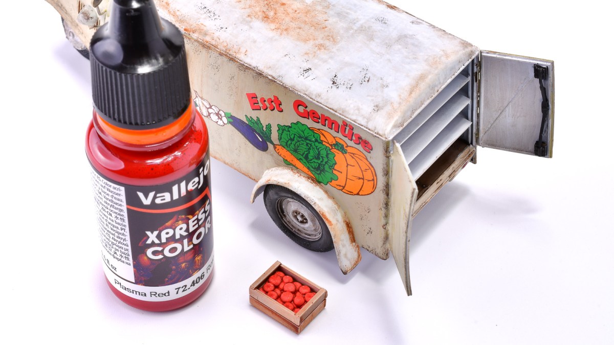 世界で一番愛されている水性塗料・ファレホに新作登場！！「ファレホ エクスプレスカラー」でフレッシュトマトを出荷だぜ。 | nippper: ニッパーを握るすべての人と、プラモデルの楽しさを ...