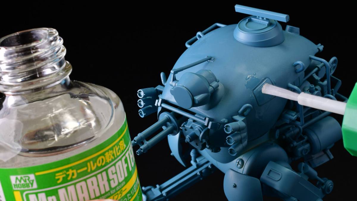 デカールが強力に密着！／GSIクレオスの新「Mr.マークソフター」を使ってみたよ。 | nippper: ニッパーを握るすべての人と、プラモデルの楽しさをシェアするサイト