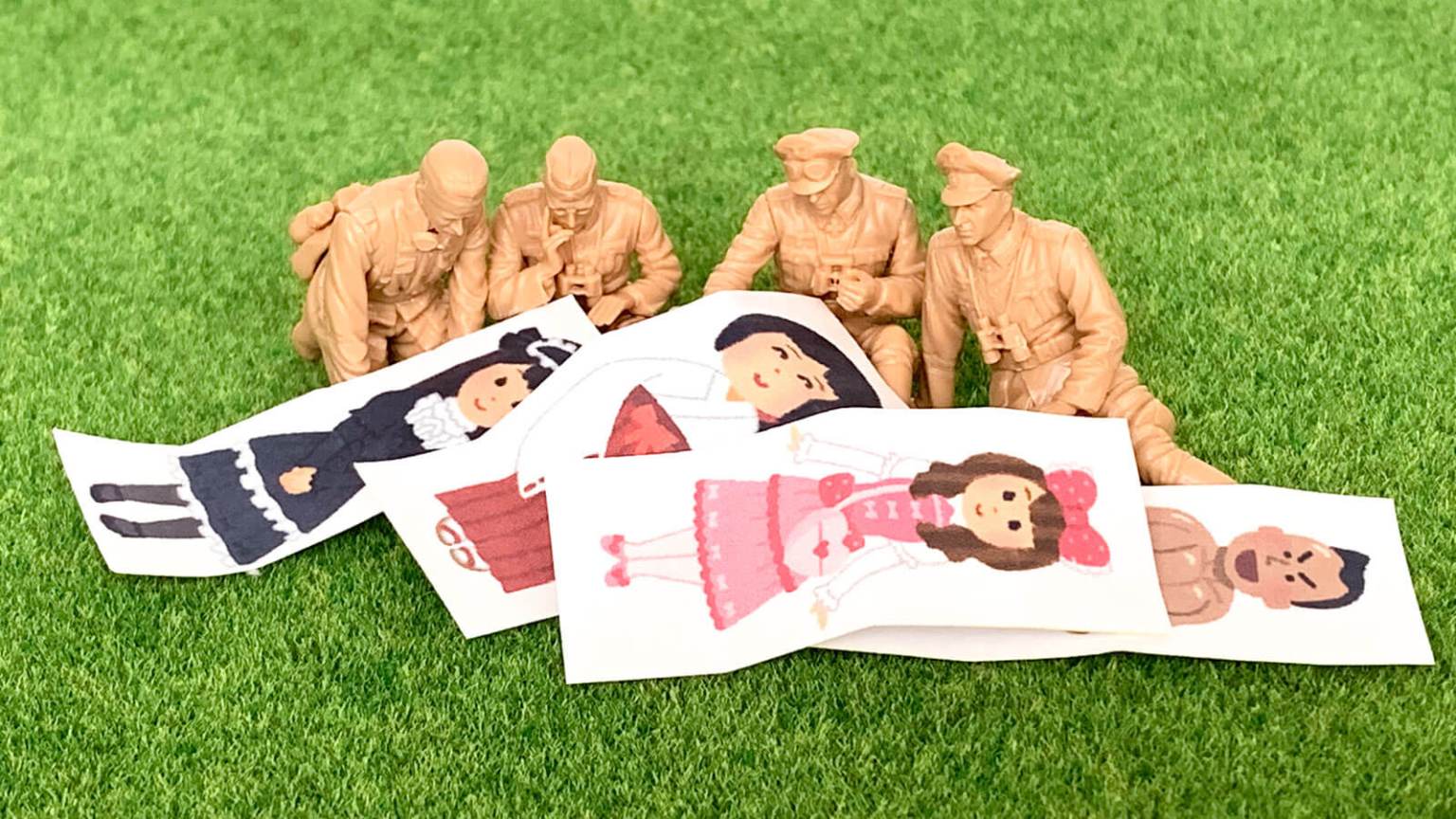 原っぱで始まる素敵な休日／ドイツ GD師団将校 野戦会議セット | nippper: ニッパーを握るすべての人と、プラモデルの楽しさをシェアするサイト