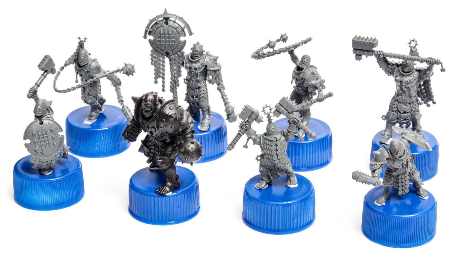 この筋肉がすごい！／ウォークライのアイアンゴーレムは8人のマッスルの詰め合わせ | nippper: ニッパーを握るすべての人と、プラモデルの楽しさをシェアするサイト