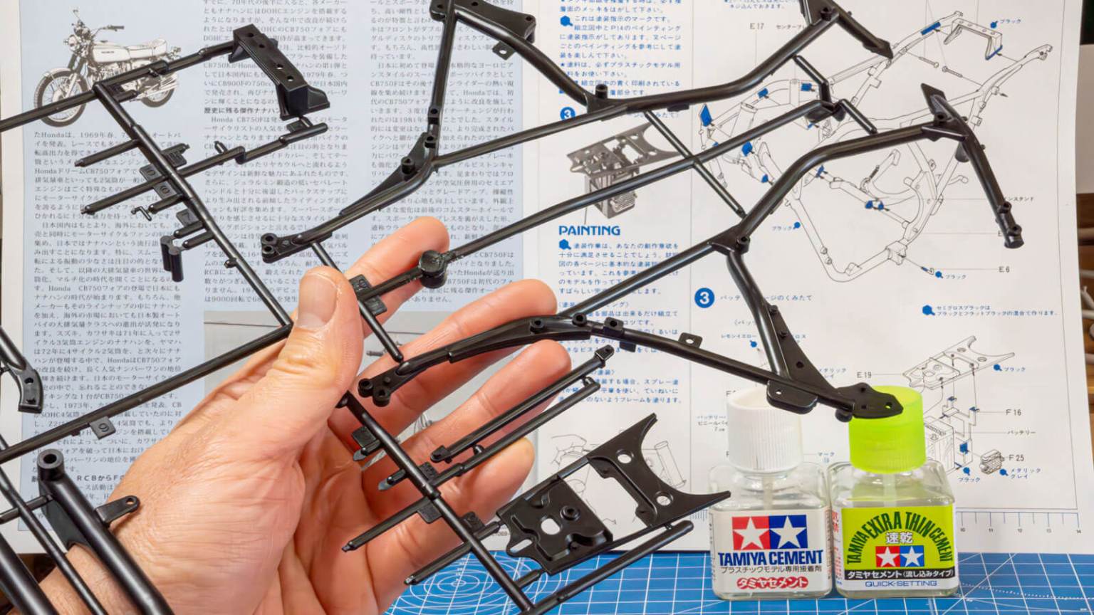 タミヤがビッグスケールで刻んだHONDAの歴史。1/6オートバイシリーズのCB750F | nippper: ニッパーを握るすべての人と、プラモデルの楽しさをシェアするサイト