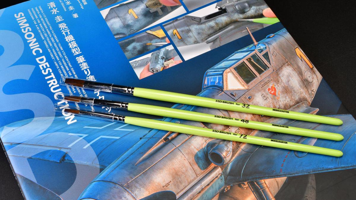 筆塗り名人・清水圭プロデュースの平筆を静岡ホビーショーでゲットしよう！「筆塗り模型専用 チタン平筆 SSD BRUSH」 | nippper: ニッパーを握るすべての人と、プラモデルの楽しさを ...