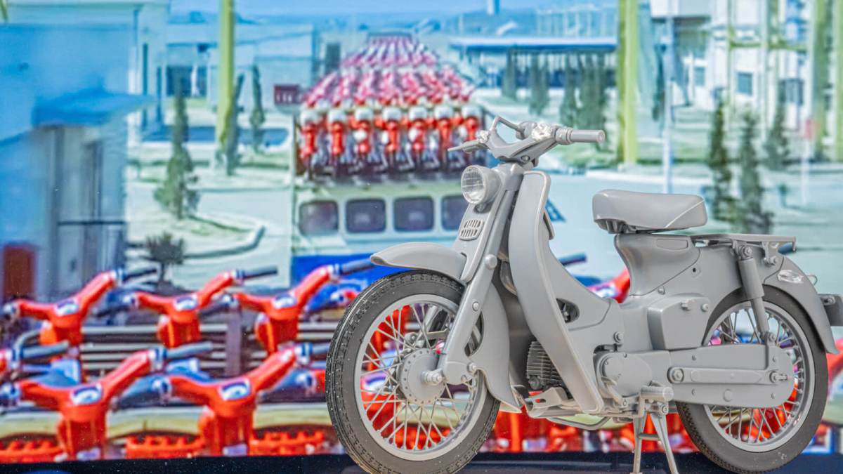 This is HONDAなプラモデル／フジミ模型 スーパーカブ C100 | nippper: ニッパーを握るすべての人と、プラモデルの楽しさをシェアするサイト