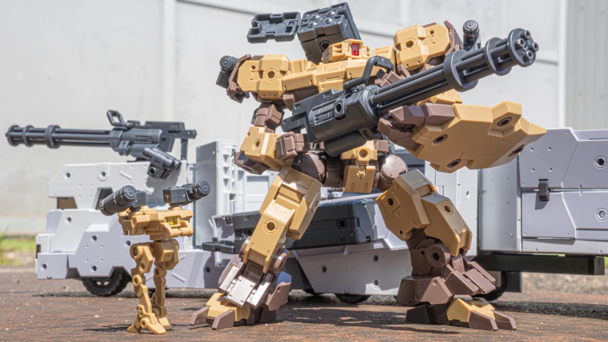 マッシブなガトリング砲と武装ビークルでブチ上がれ！／HG境界戦機ウェポンセット8 レビュー | nippper: ニッパーを握るすべての人と、プラモデルの楽しさをシェアするサイト