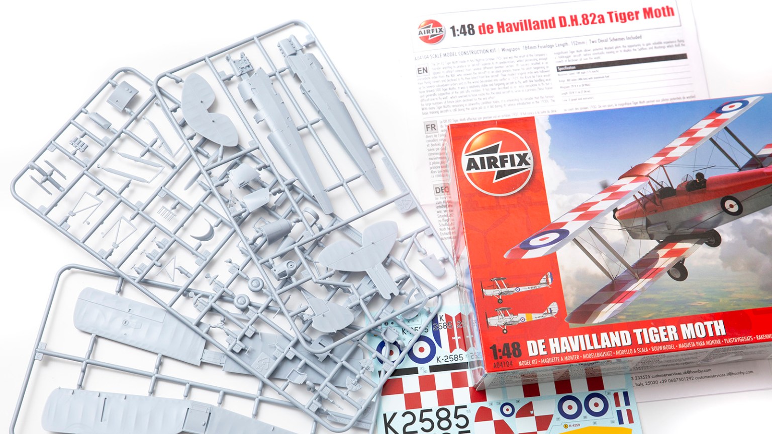 もりもり組んで、サッと塗れちゃう複葉機のプラモデル／エアフィックス 1:48 タイガーモス | nippper: ニッパーを握るすべての人と、モケイの楽しさをシェアするサイト