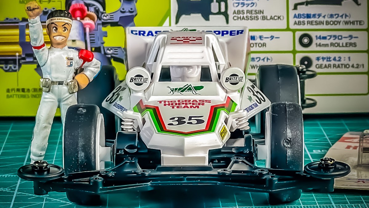 多くのRCキッズを育て、「40年目のミニ四駆化」を果たしたオフロードバギー／グラスホッパーJr.を愛でるべし！ | nippper: ニッパーを握るすべての人と、プラモデルの楽しさをシェアするサイト
