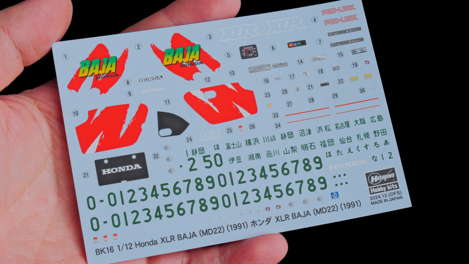 バイクのプラモデルは、全部組んでから筆で塗っても楽しい！／ハセガワ 1:12 HONDA XLR BAJA | nippper: ニッパーを握るすべての人と、プラモデルの楽しさをシェアするサイト