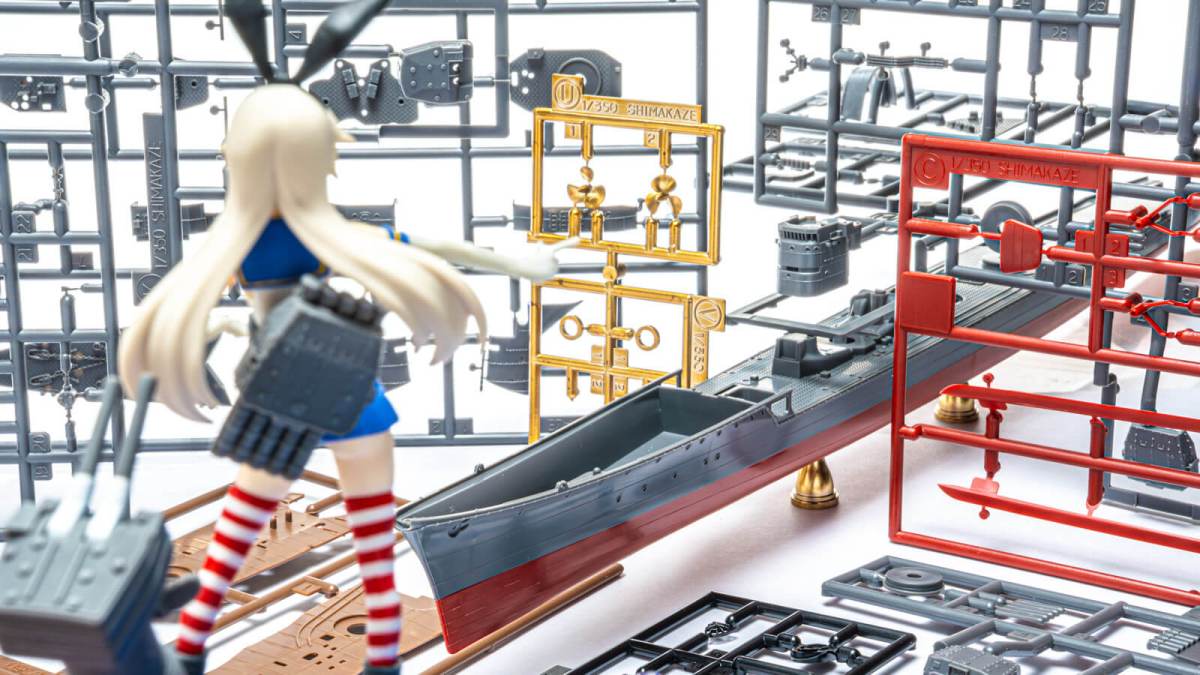 「無塗装で仕上げてみないか？」と誘う大満足ディテール艦船プラモ／PLAMAXの1:350 駆逐艦 島風 | nippper: ニッパーを握るすべての人と、プラモデルの楽しさをシェアするサイト
