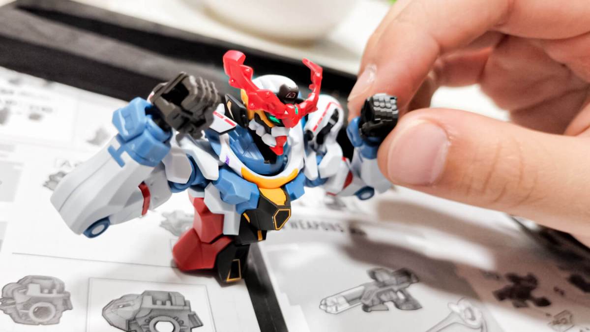 次元の狭間に着地する色は ／ HG 1:144 GQuuuuuuX | nippper: ニッパーを握るすべての人と、モケイの楽しさをシェアするサイト