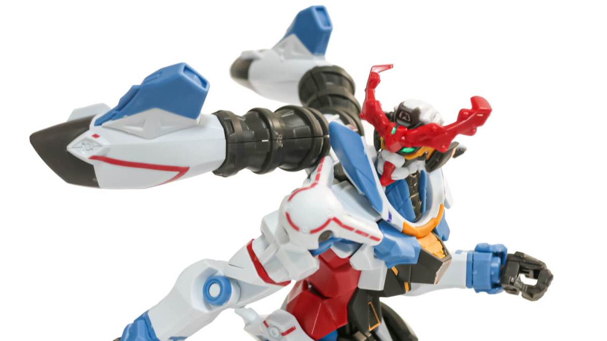 次元の狭間に着地する色は ／ HG 1:144 GQuuuuuuX | nippper: ニッパーを握るすべての人と、プラモデルの楽しさをシェアするサイト