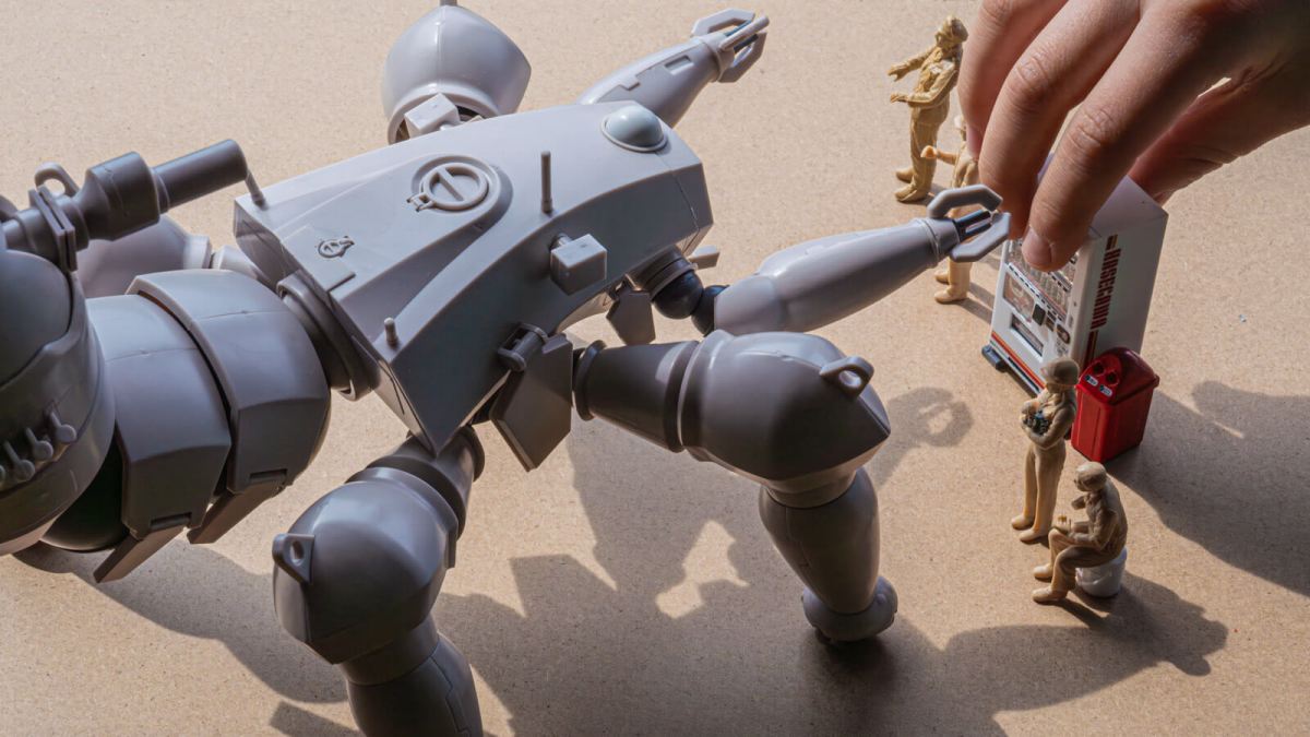 攻殻機動隊の傑作エピソードと傑作多脚戦車プラモ／コトブキヤ 多脚戦車「剣菱重工 HAW206」試作車ver. | nippper: ニッパーを握るすべての人と、プラモデルの楽しさをシェアするサイト