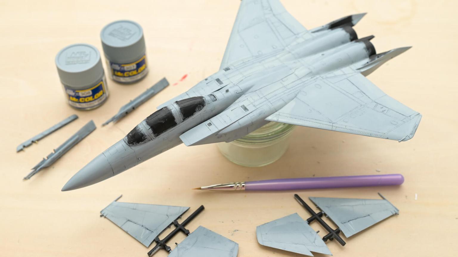 プラモデルで味わう危険生物!?／空飛ぶ「ミノカサゴ」、F-15DJを作ろう。 | nippper: ニッパーを握るすべての人と、プラモデルの楽しさをシェアするサイト