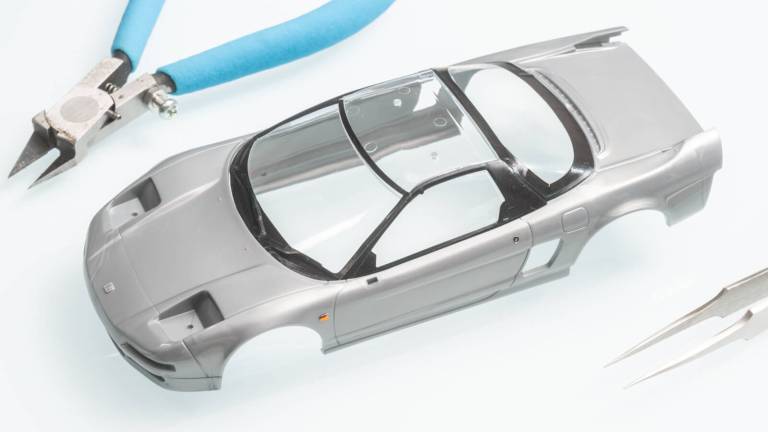 この連休にピッタリの快速プラモ、アオシマのNSXを組み立てよう！ | nippper: ニッパーを握るすべての人と、プラモデルの楽しさをシェアするサイト