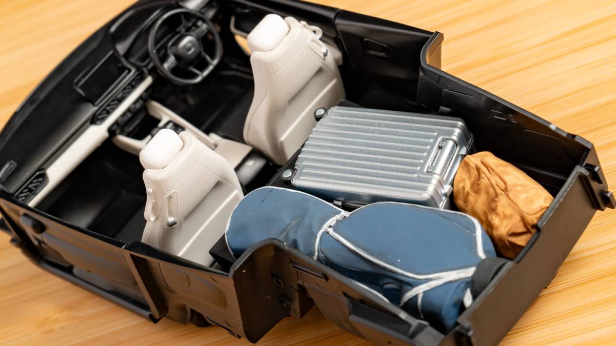 タミヤ 1/24 Honda プレリュード（BF1）は何が凄い？超リアルな“荷物パーツ”の作りで理解する設計思想 | nippper: ニッパーを握るすべての人と、プラモデルの楽しさをシェアするサイト